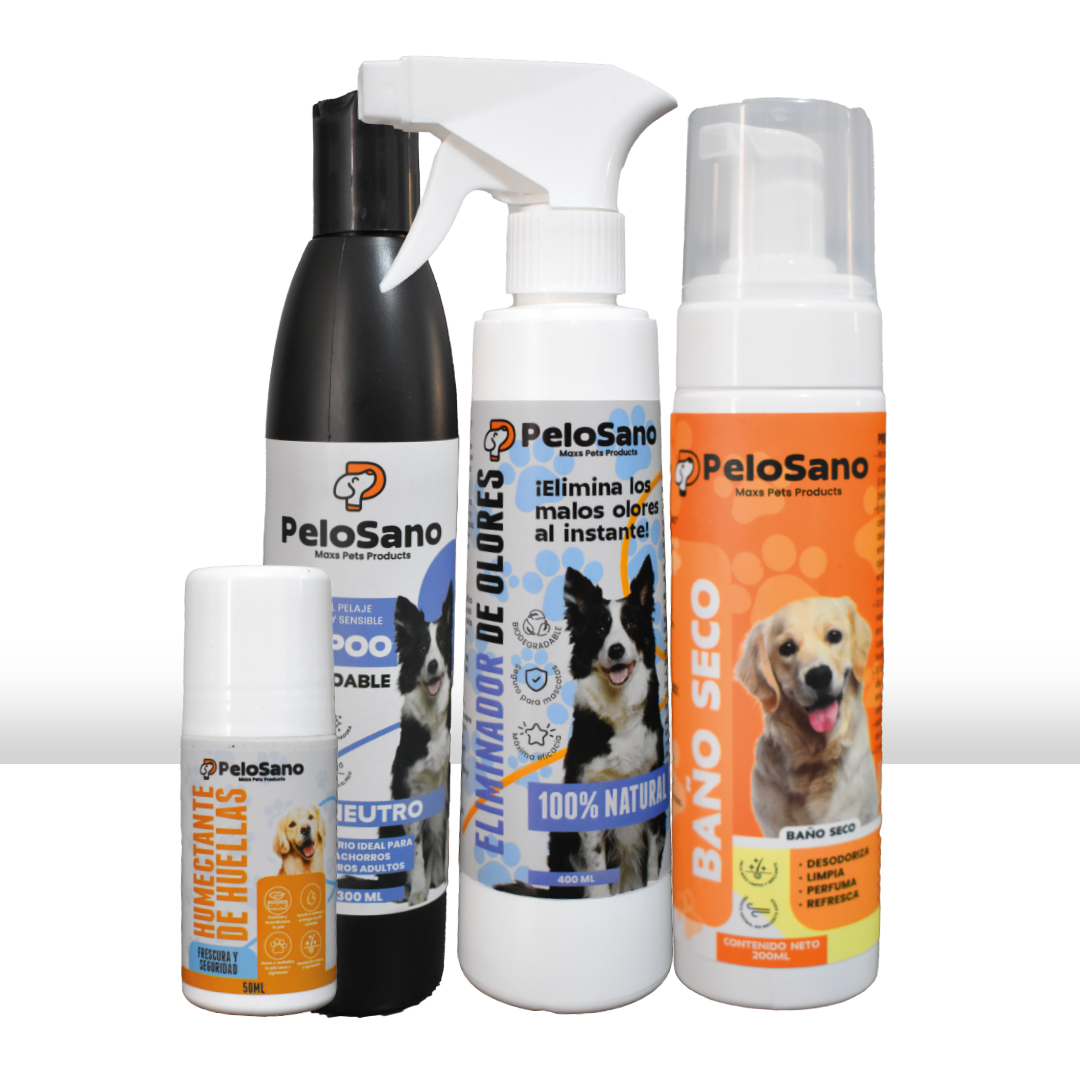 Kit de Aseo Pelo Sano | Limpieza Natural para Perros y su Entorno ...